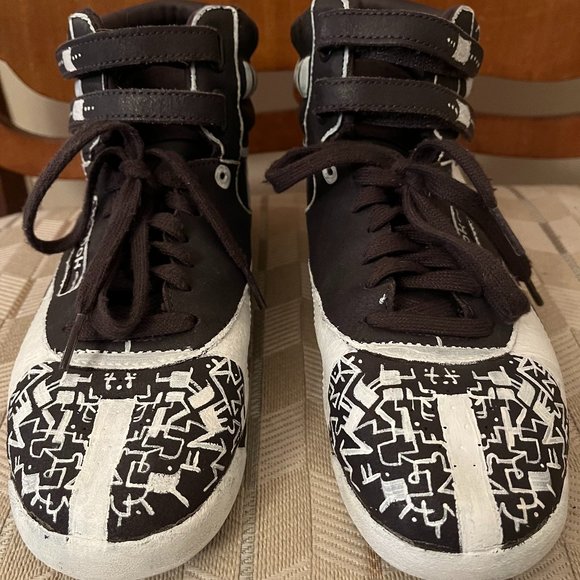 Reebok | Shoes | Reebok Freestyle Hi X Face Stockholm Sneakers Hand ...